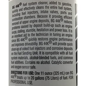 BG 44K Fuel System Cleaners in Fuel System Cleaners - Walmart.com