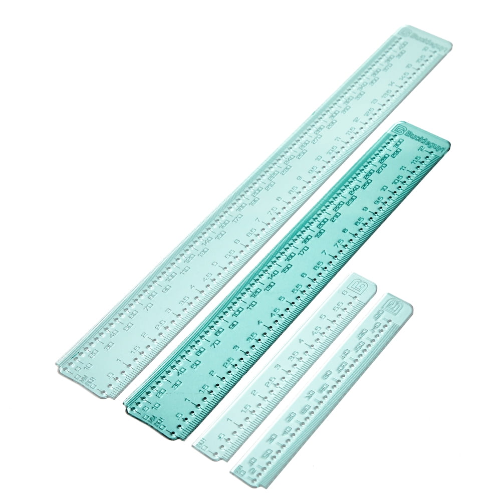 BG Acrylic Tool, Rulers, 12" (30.5cm) - Walmart.com