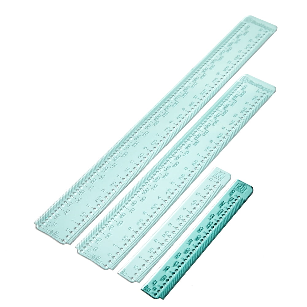 BG Acrylic Tool, Rulers, Multiple Sizes - Walmart.com