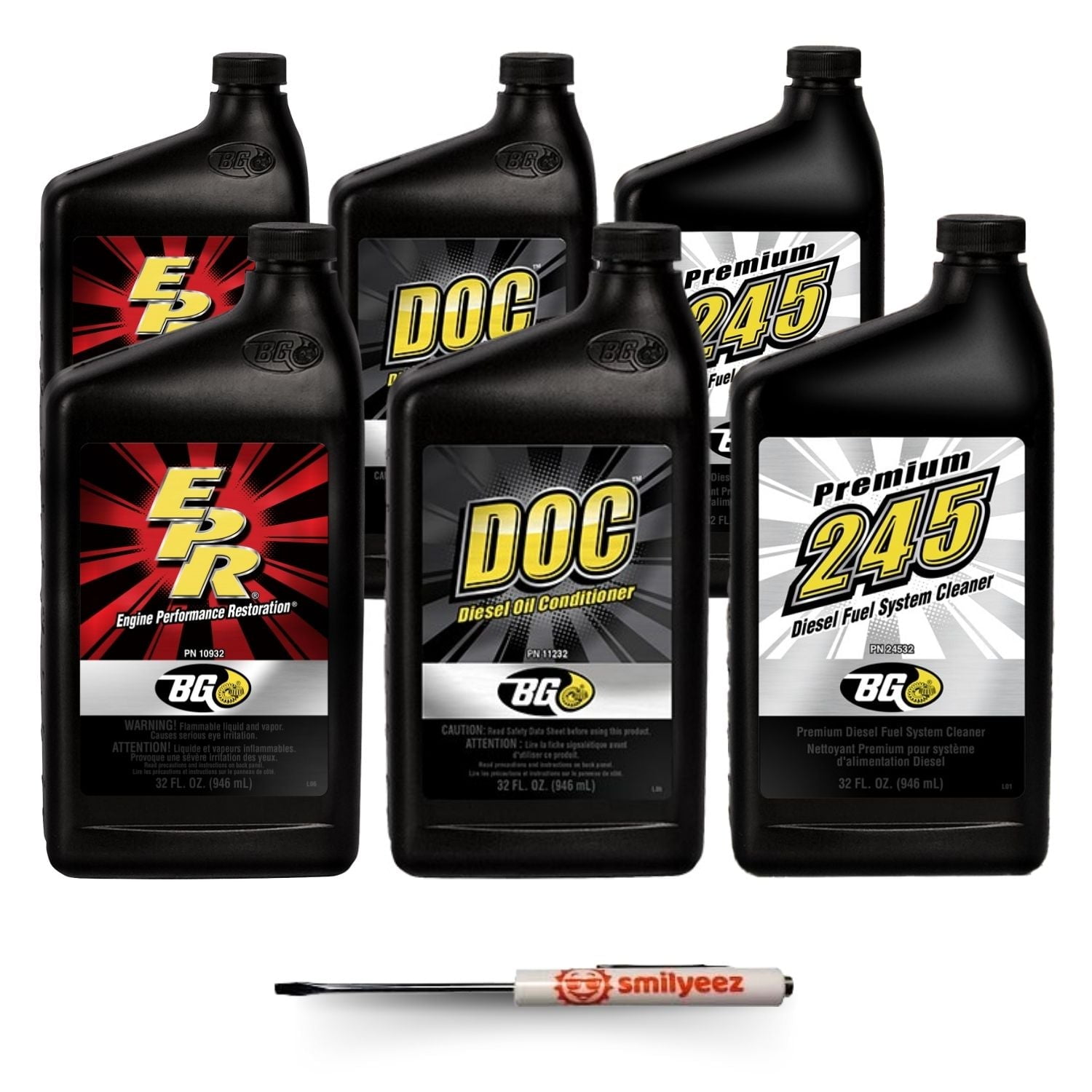 BG Diesel Performance Kit with Pocket Screwdriver - Walmart.com