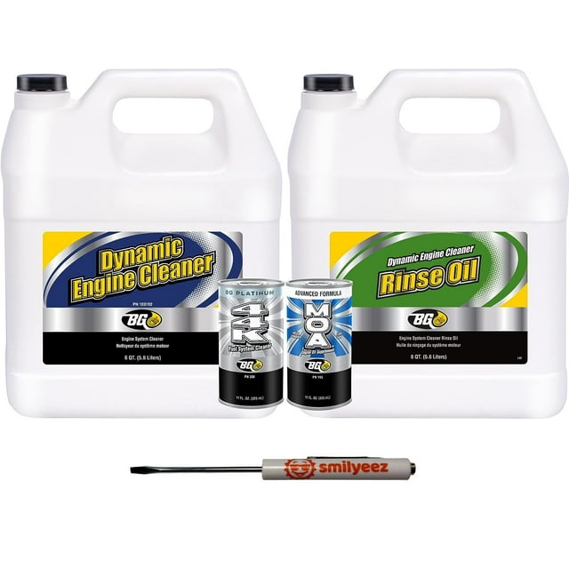BG Dynamic Engine Restoration Service Kit with Dual-Action Cleaning ...