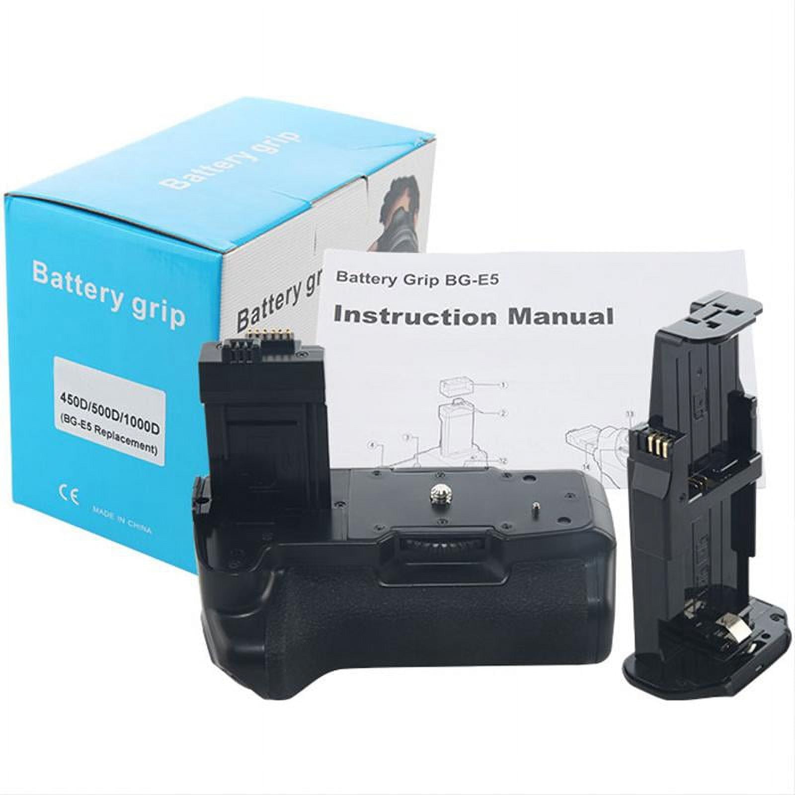 BG-E5 Equivalent Battery Grip Replacement Camera BP-511A Batteries ...