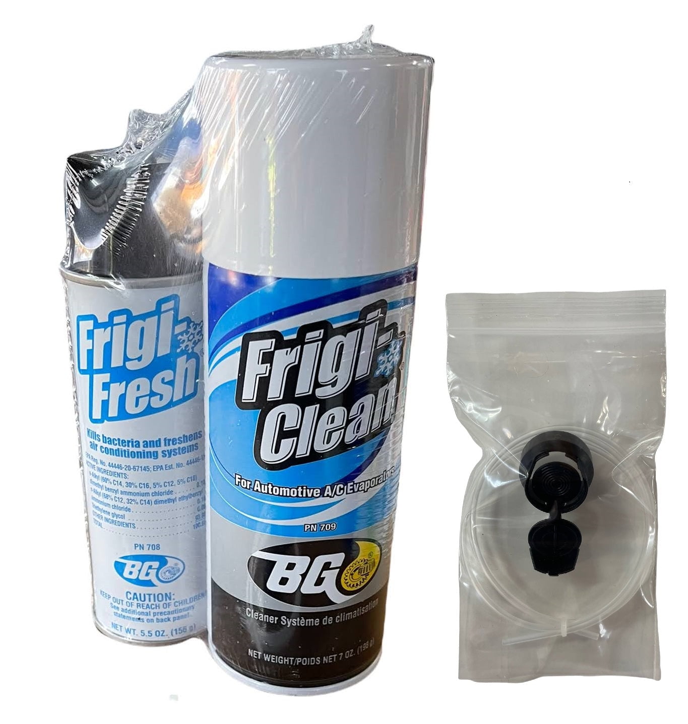BG Frigi Clean Aerosol AC Evaporator Cleaner And Frigi Fresh Kit Walmart