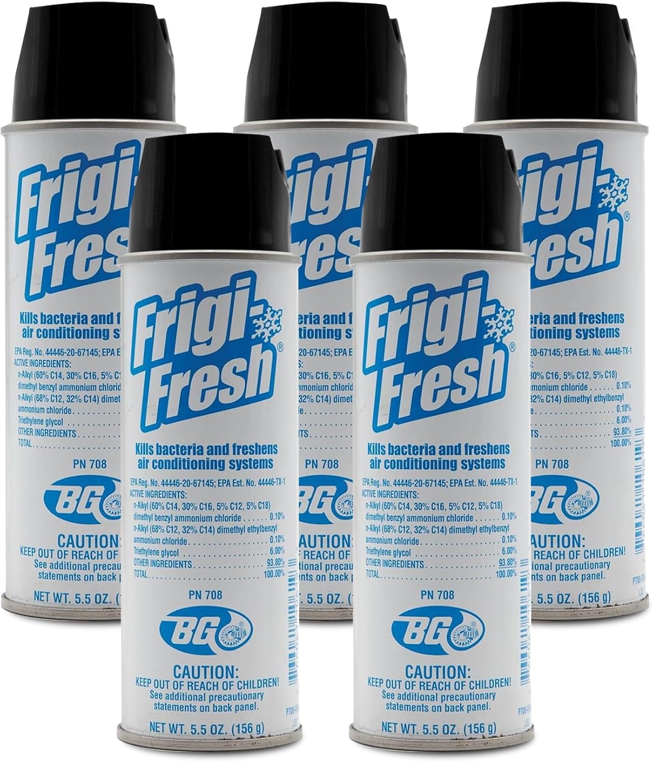 BG Frigi-Fresh 5.5 oz. (156g) (Pack of 5) - Walmart.com