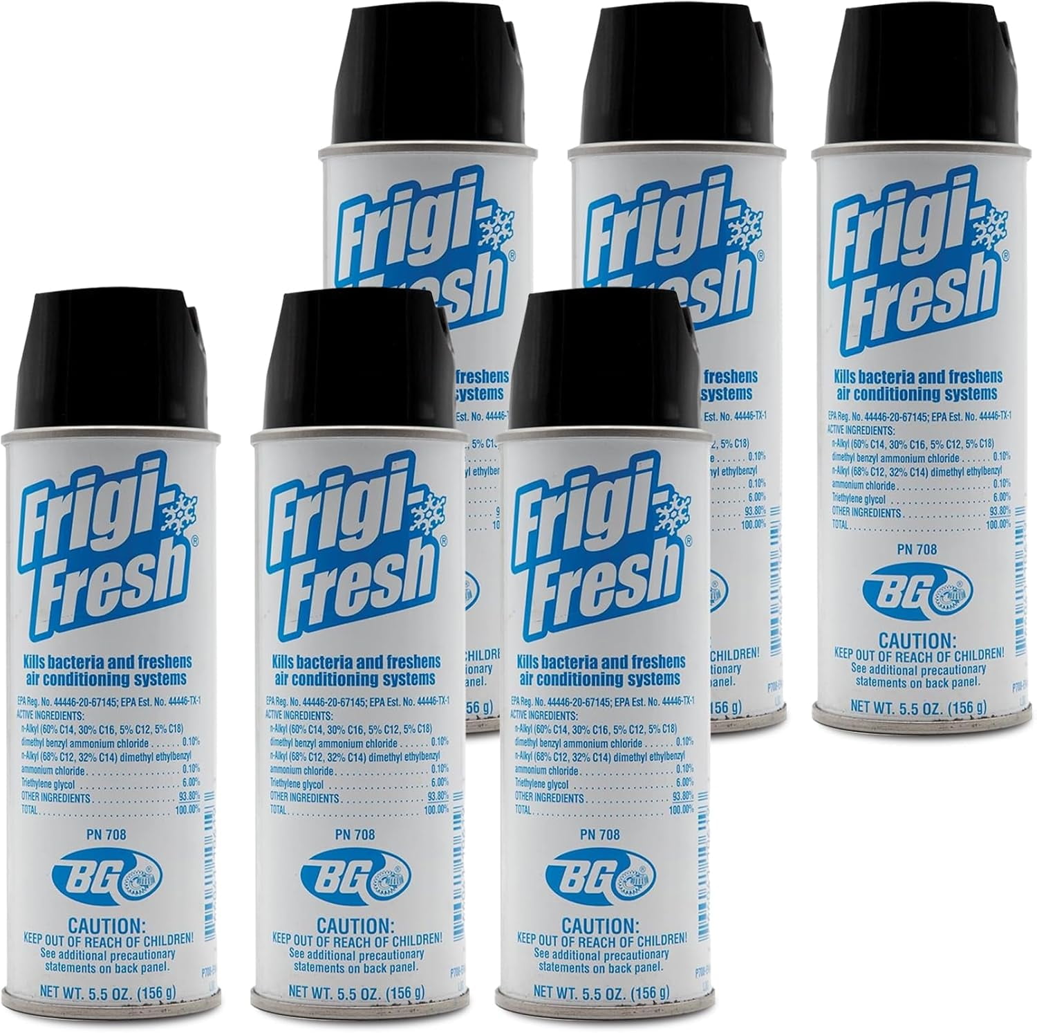 BG Frigi-Fresh 5.5 oz. (156g) (Pack of 6) - Walmart.com