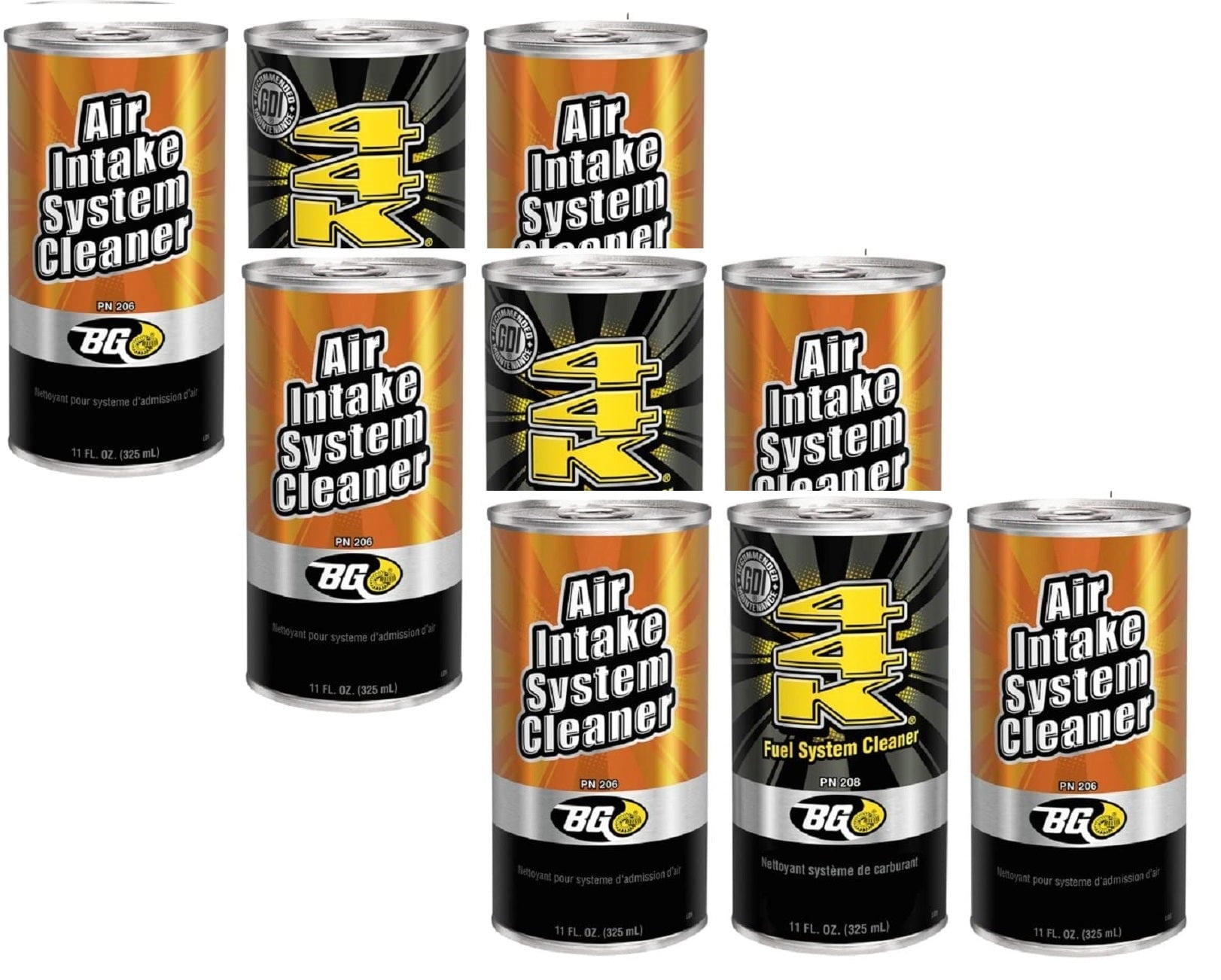 BG Fuel Induction Service Kit 2902 Intake and System Cleaner 44k ...