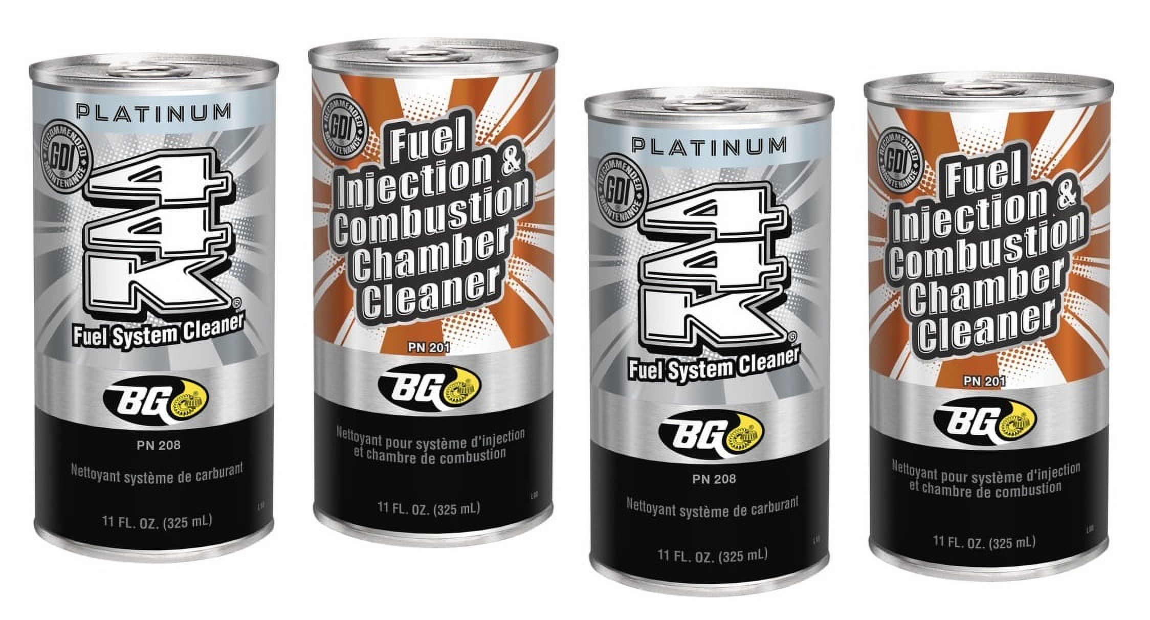 BG K1003 Fuel Injection & Combustion Chamber Cleaner PN 201 & BG ...