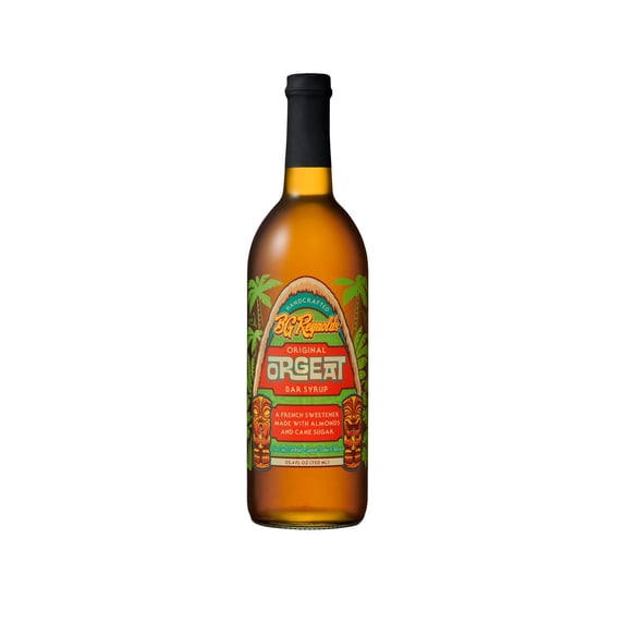 BG REYNOLDS Original Orgeat Cocktail Syrup - Rich Almond Flavor for ...