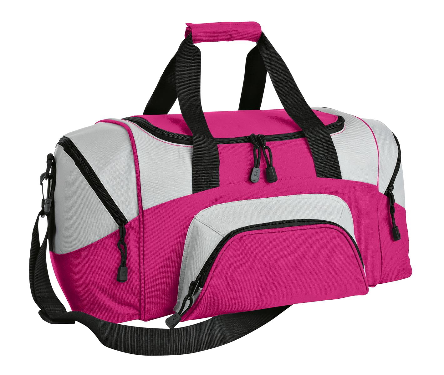 BG99 Port & Company Mens Gym Bag Colorblock Sport Duffel - Walmart.com