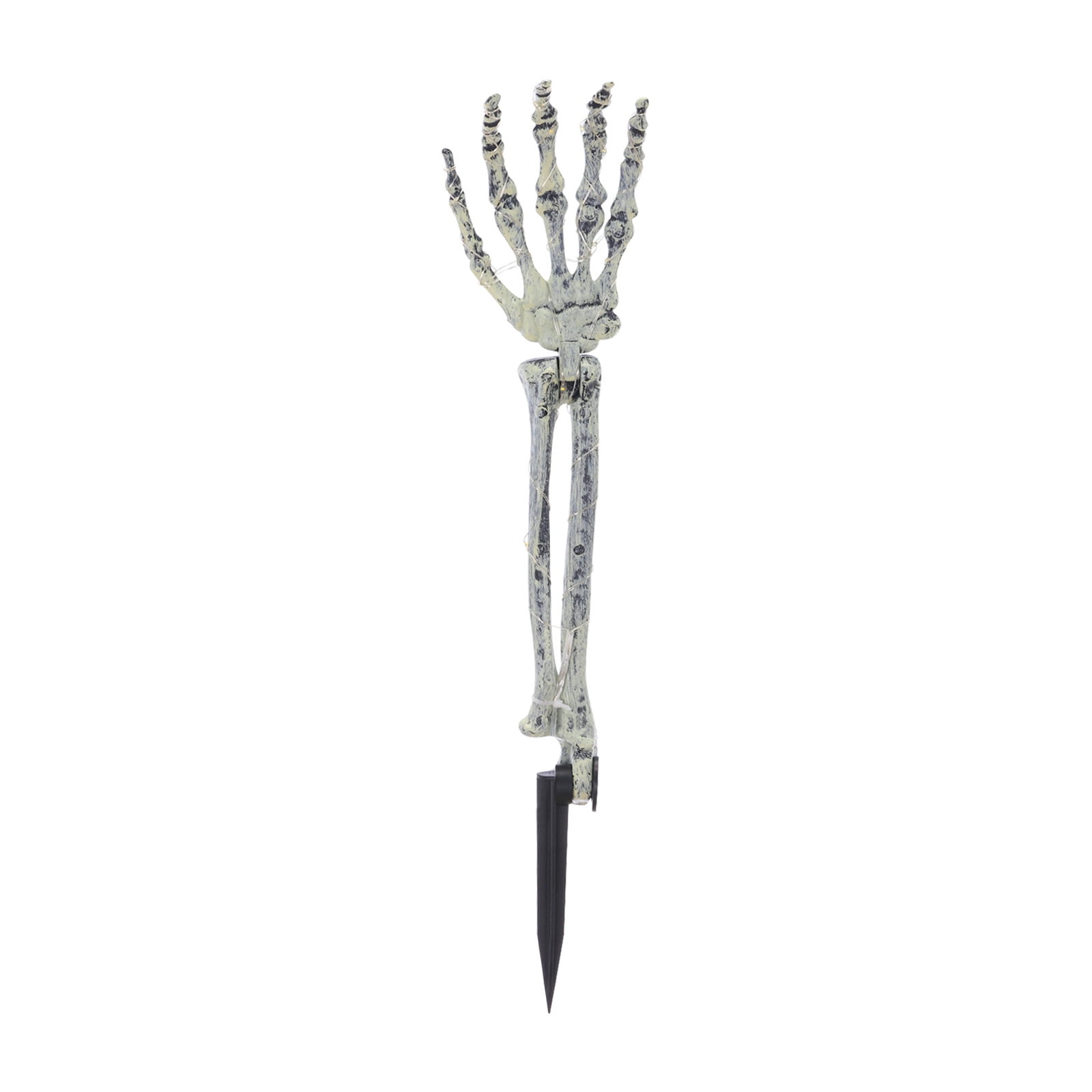 BGFIIPAJG 2025 Halloween Realistic Skeleton Hand Stakes LED Light ...