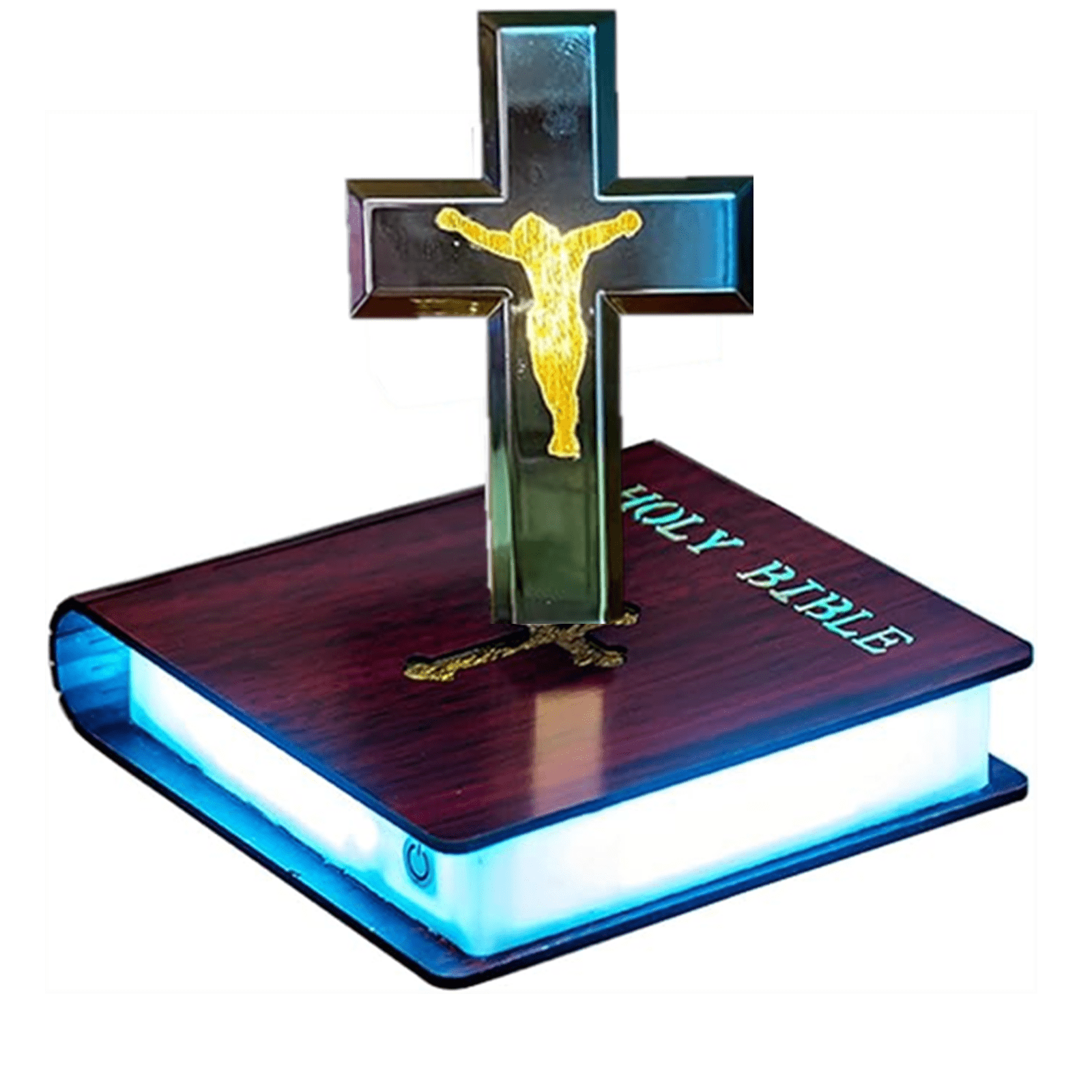 BGFIIPAJG Floating Cross Lamp Levitating Suspension Cross LED Light ...