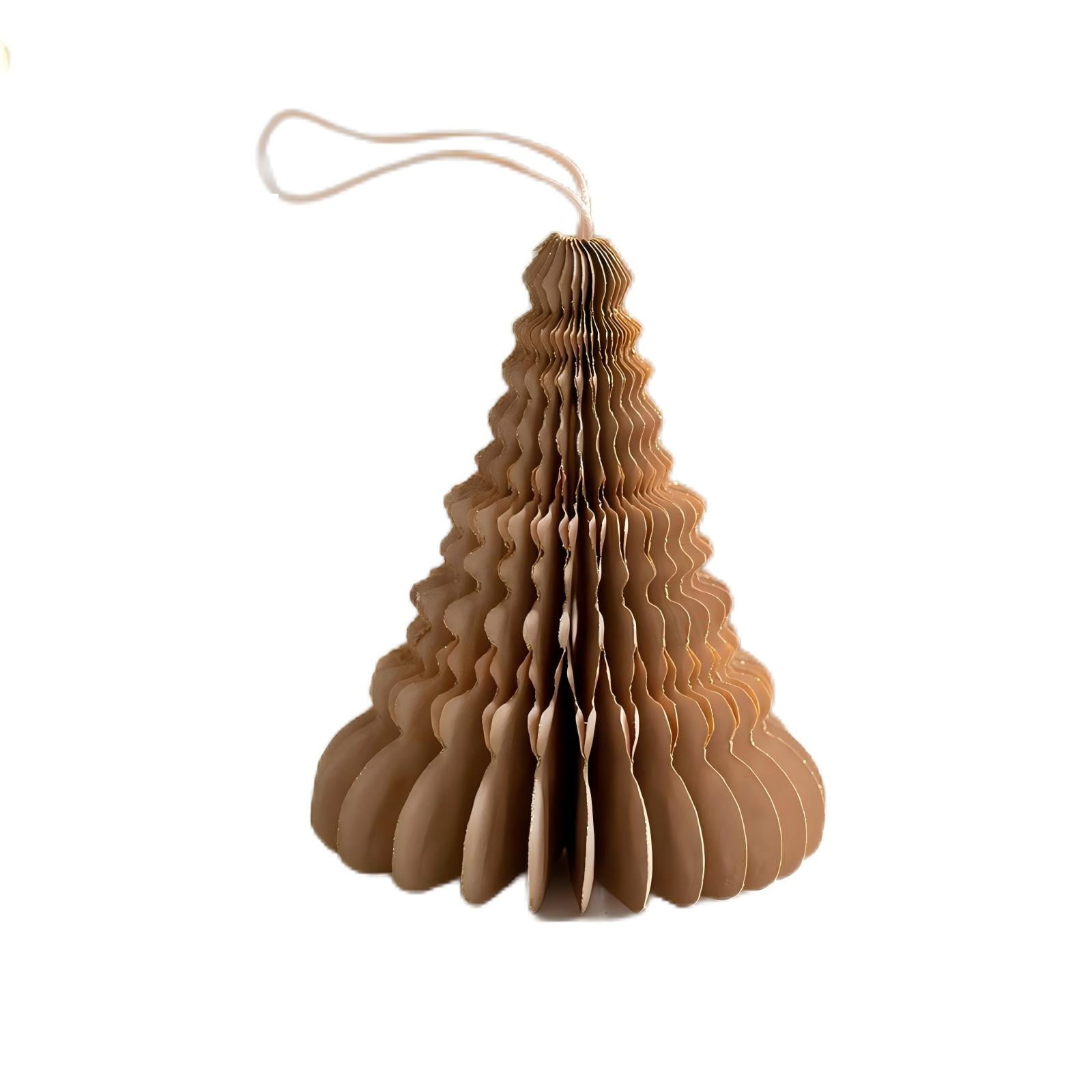 BGFIIPAJG Paper Christmas Tree,3D Honeycomb Trees Table Centerpiece for ...