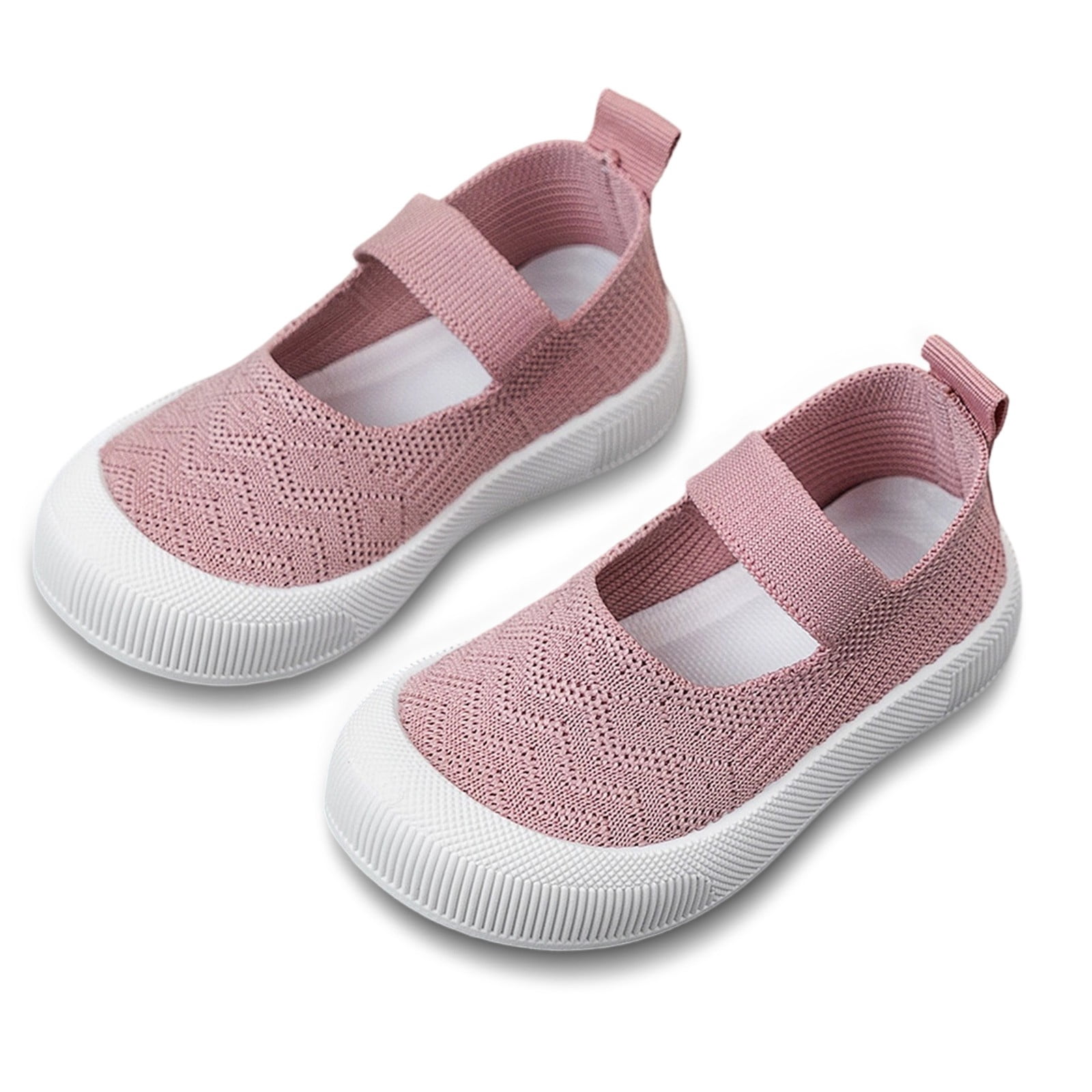 BGFIPAJG Kids' Breathable Knit Slip-On Shoes, Boys Girls' Elastic Strap ...