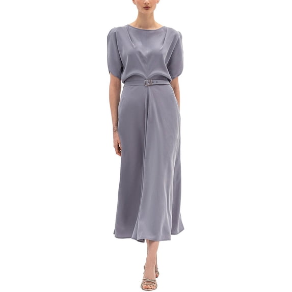 BGL womens Midi Dress, 14, Gray - Walmart.com