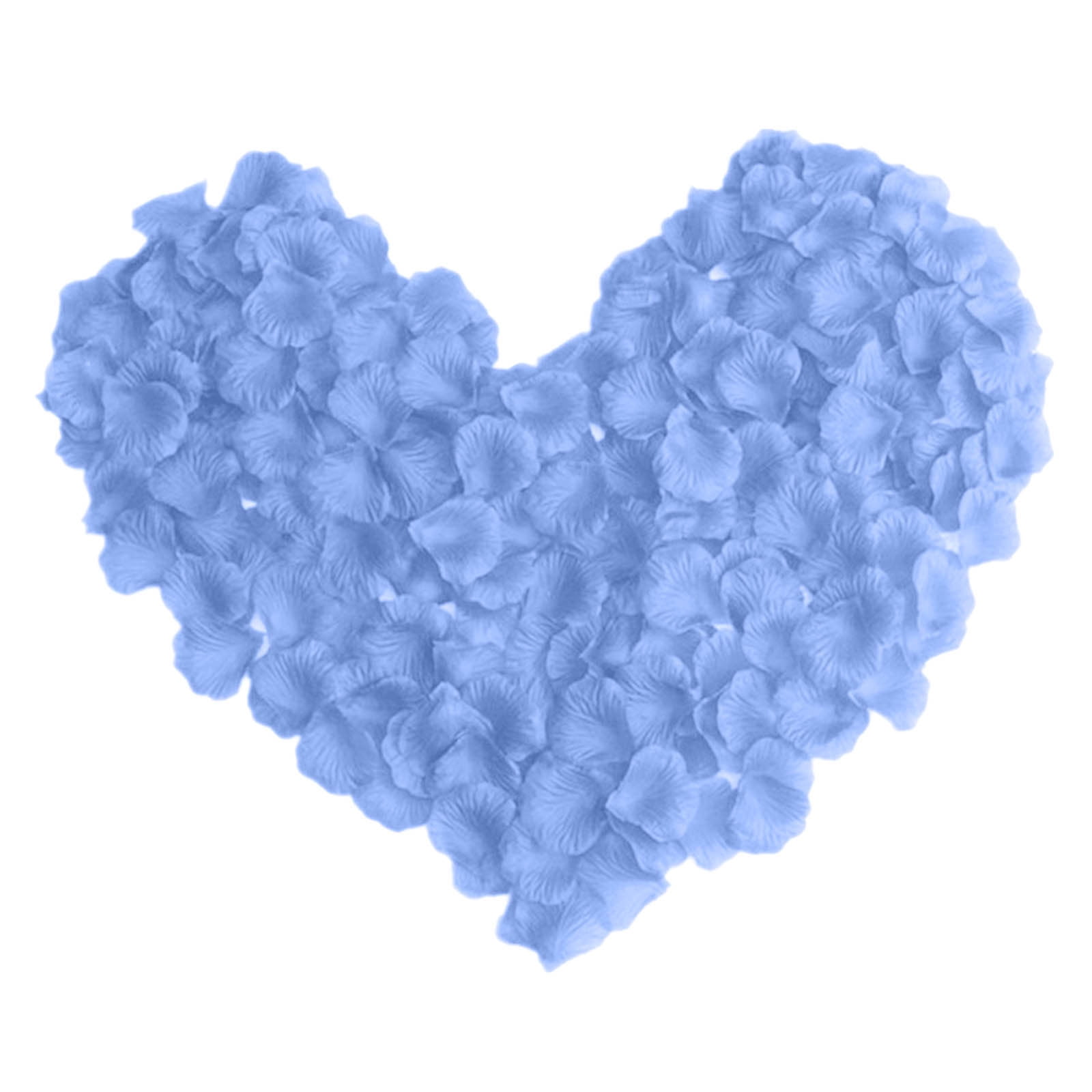 BGZLEU 1000 PCS Blue Rose Petals,Artificial Roses Flower Petals for ...