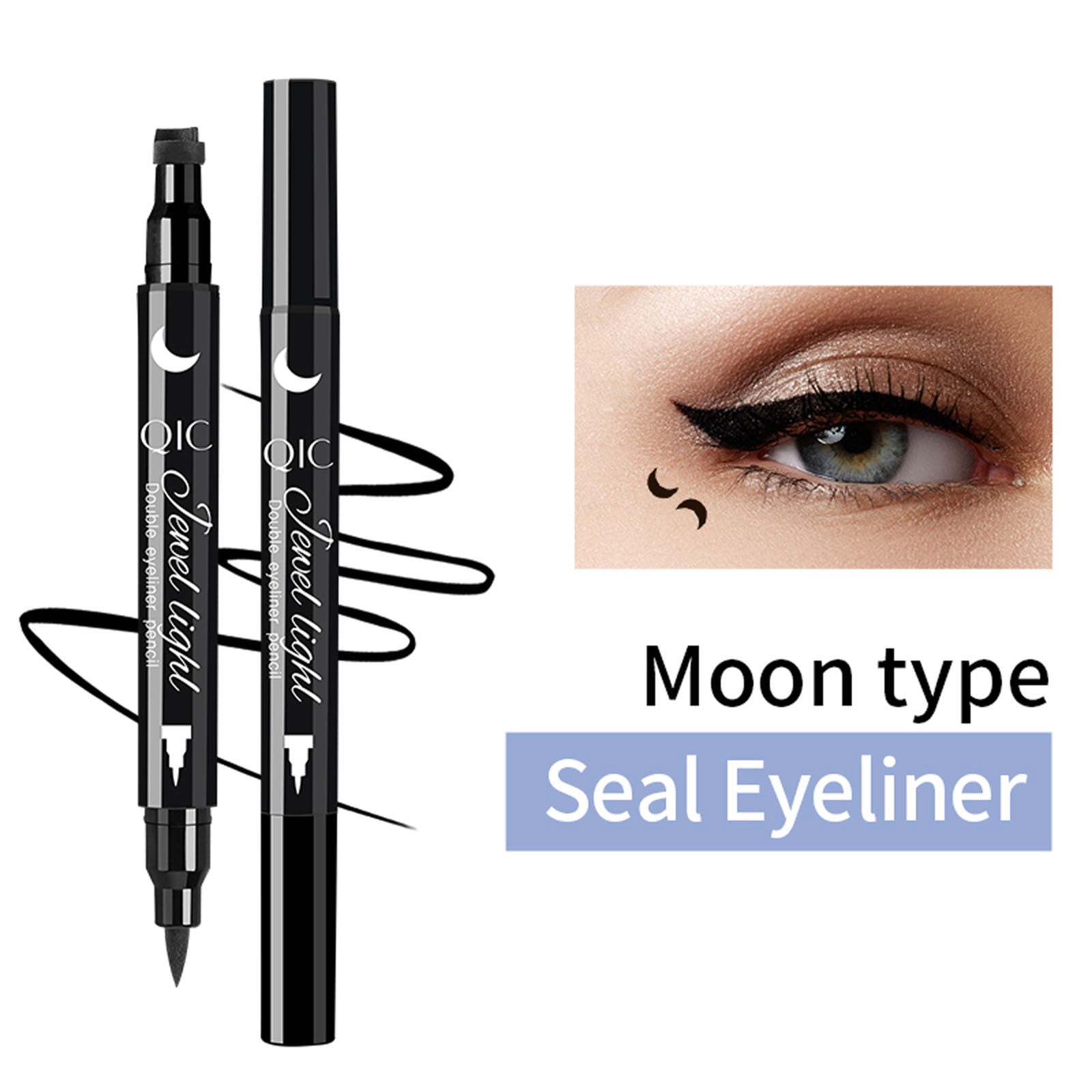 BGZLEU Black Winged Eyeliners Stamp, Face Stamps Makeup Eyeliner Eye ...