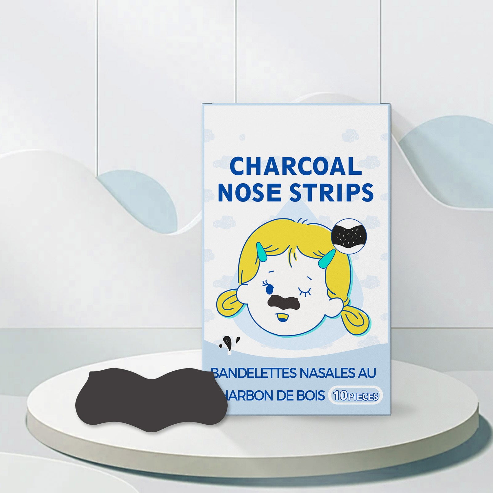 BGZLEU Blackhead Pore Strips, Blackhead Remover, Pimple Patches for ...