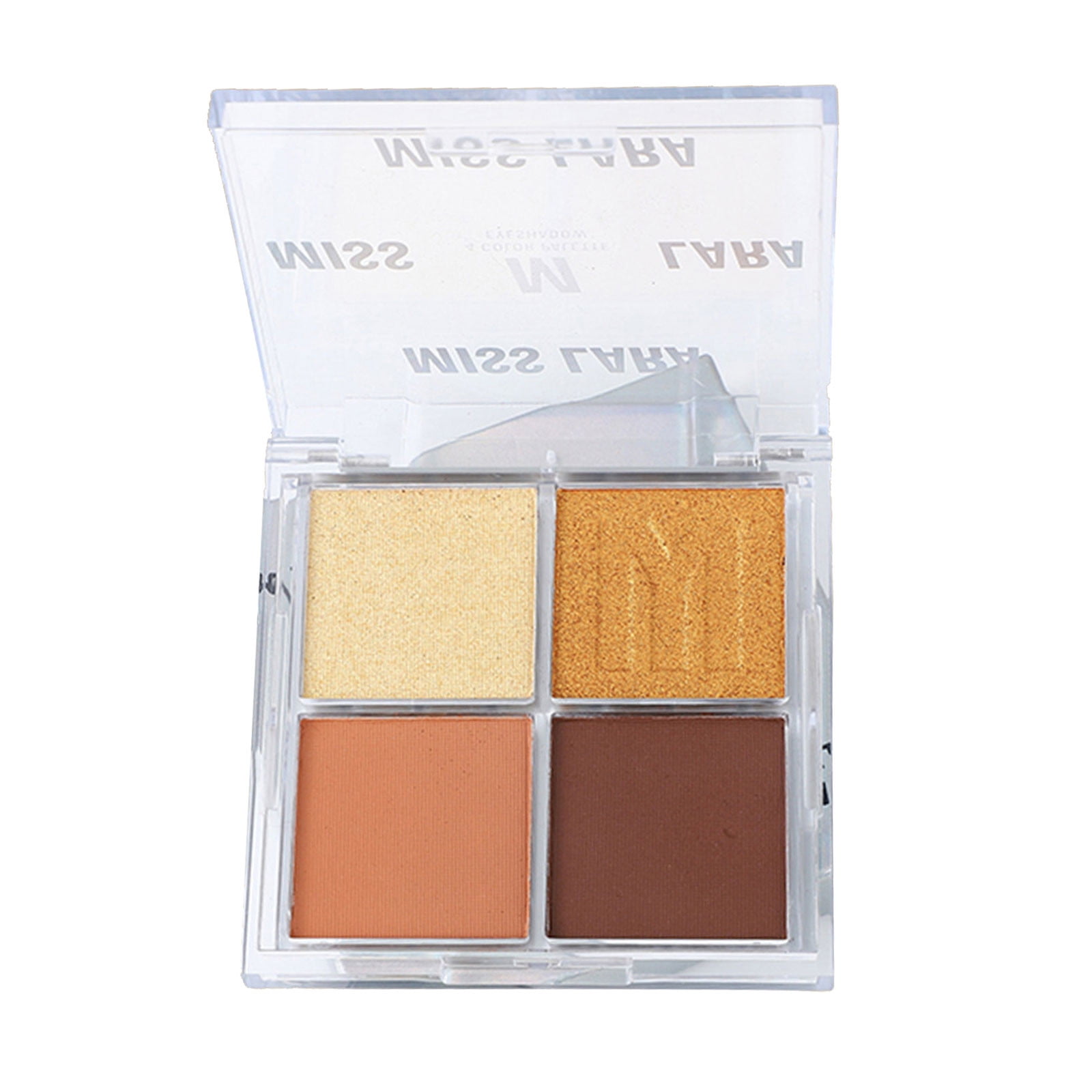 BGZLEU Eyeshadow Quads, Velvety Pigmented Blendable Matte, Metallic ...