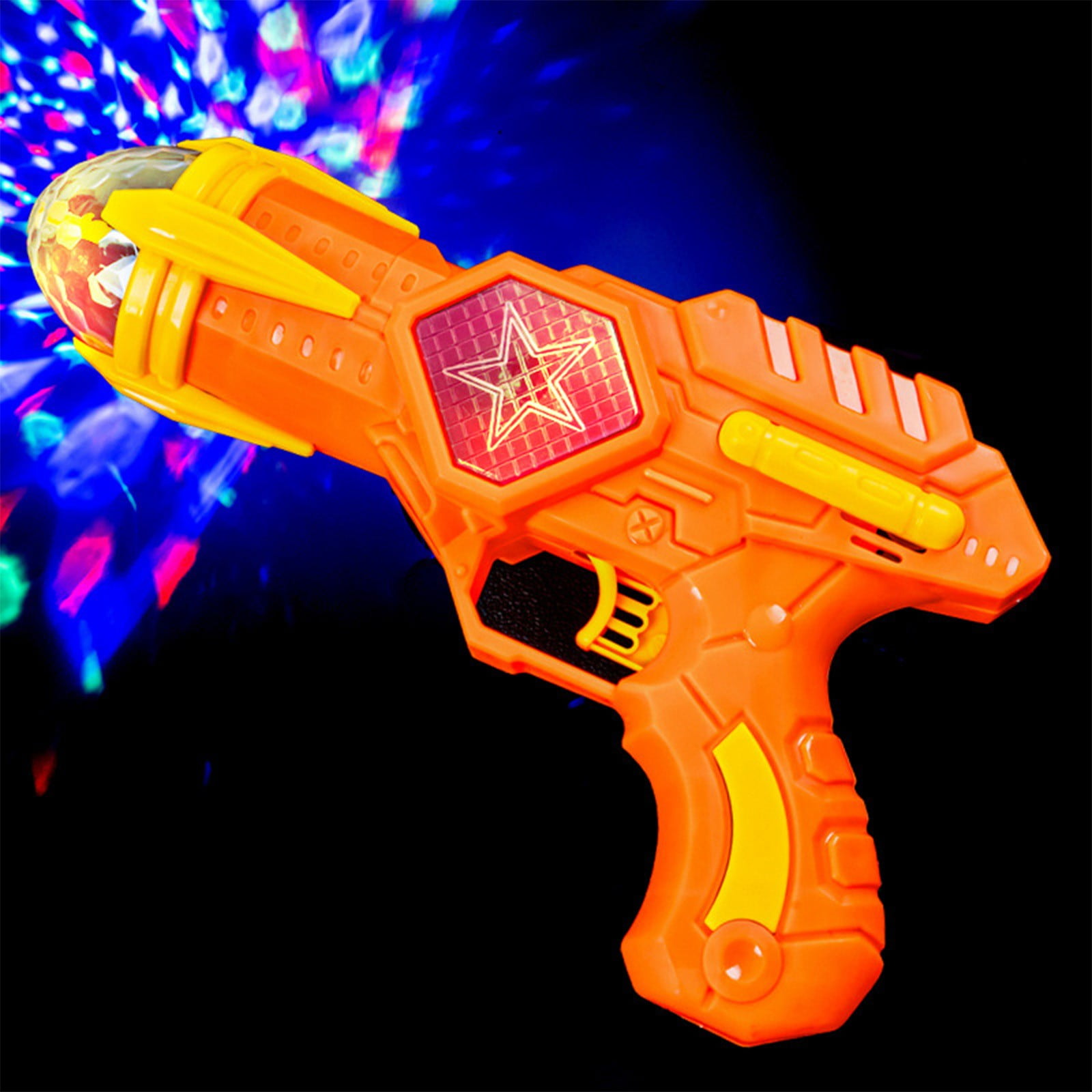 BGZLEU Light-Up Musical Toy Gun with Colorful Effects - Light up ...