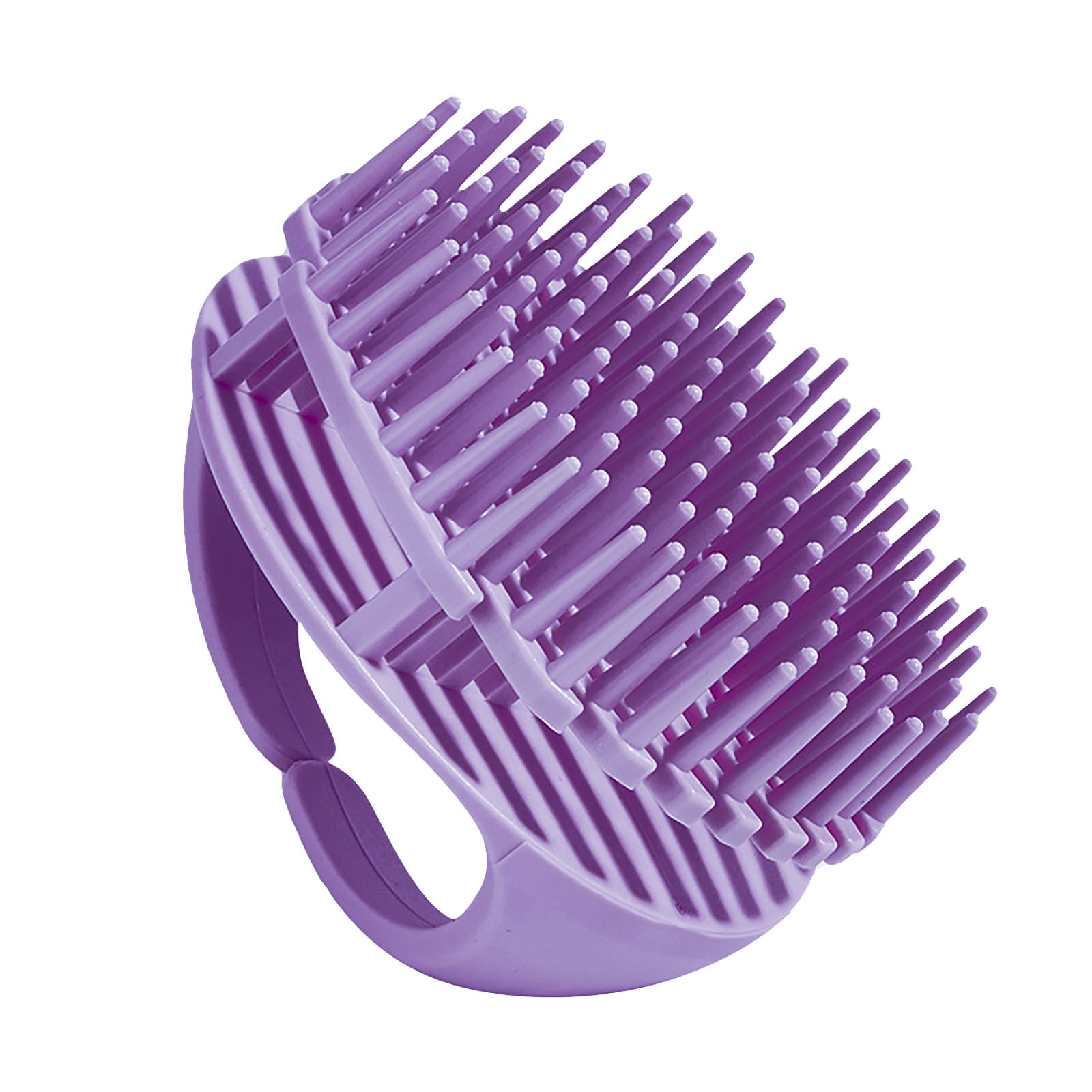 BGZLEU Soft Silicone Scalp Brush Hair Scrubber,Scalp Massager Shampoo ...
