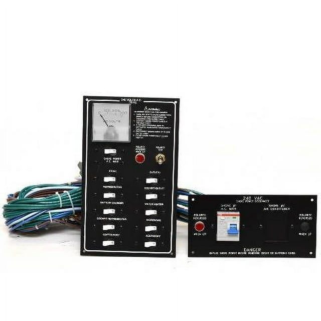 BH Electronics Boat Switch Panels K-050-215A | Shore Power (Set of 2 ...