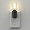 GE Motion-Boost LED Night Light, White, Plug-in, Motion Activated ...