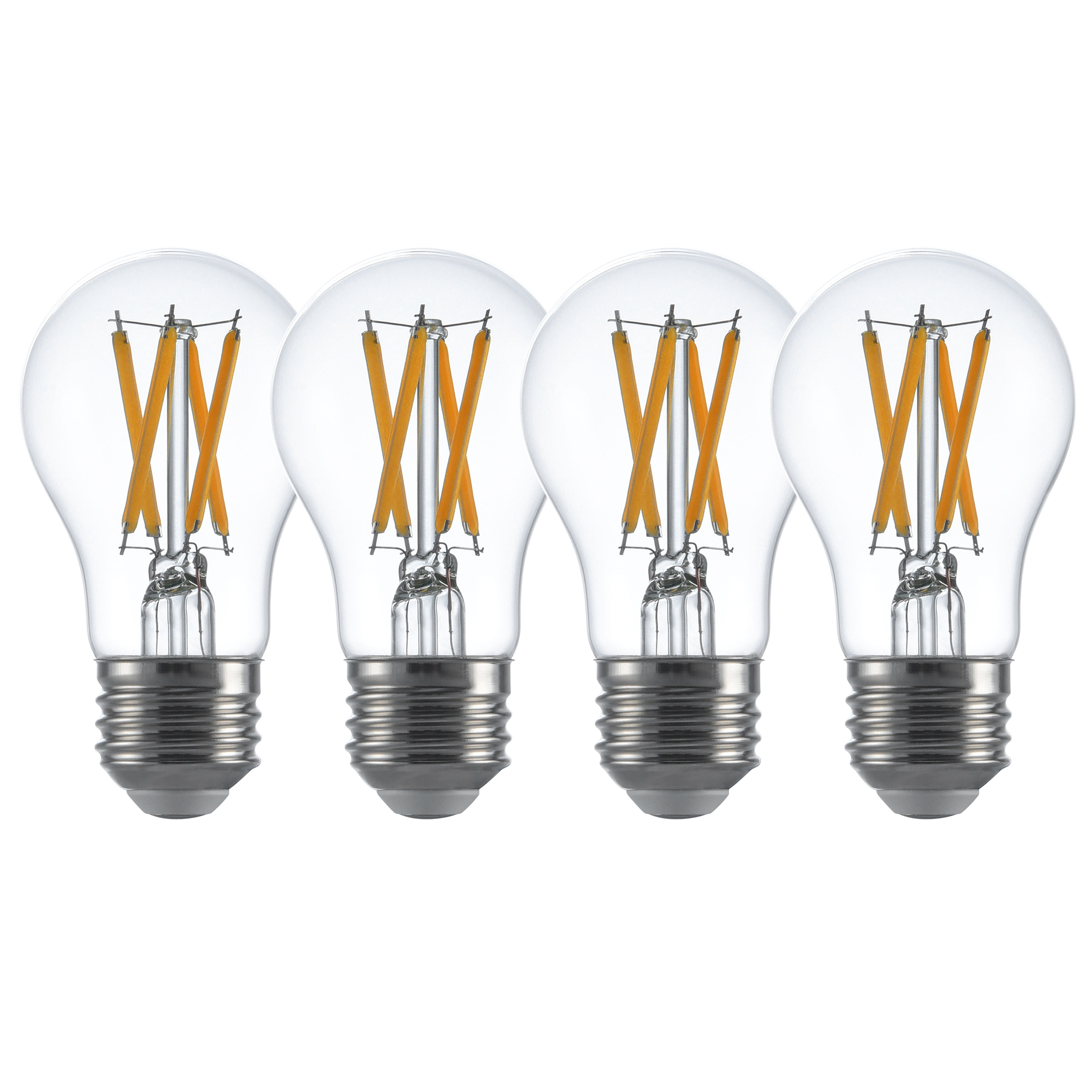 Westinghouse 3319920 Pack Of (4) 8 Watt T7 Shaped Medium (E26) Base Led ...
