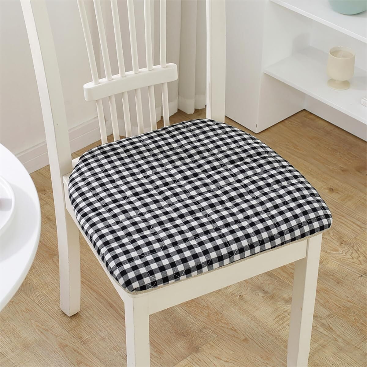 BH-JJSMGS 2/4 Pack Seat Cushion for Dining Chairs, 16.9" X 15.7" Non ...