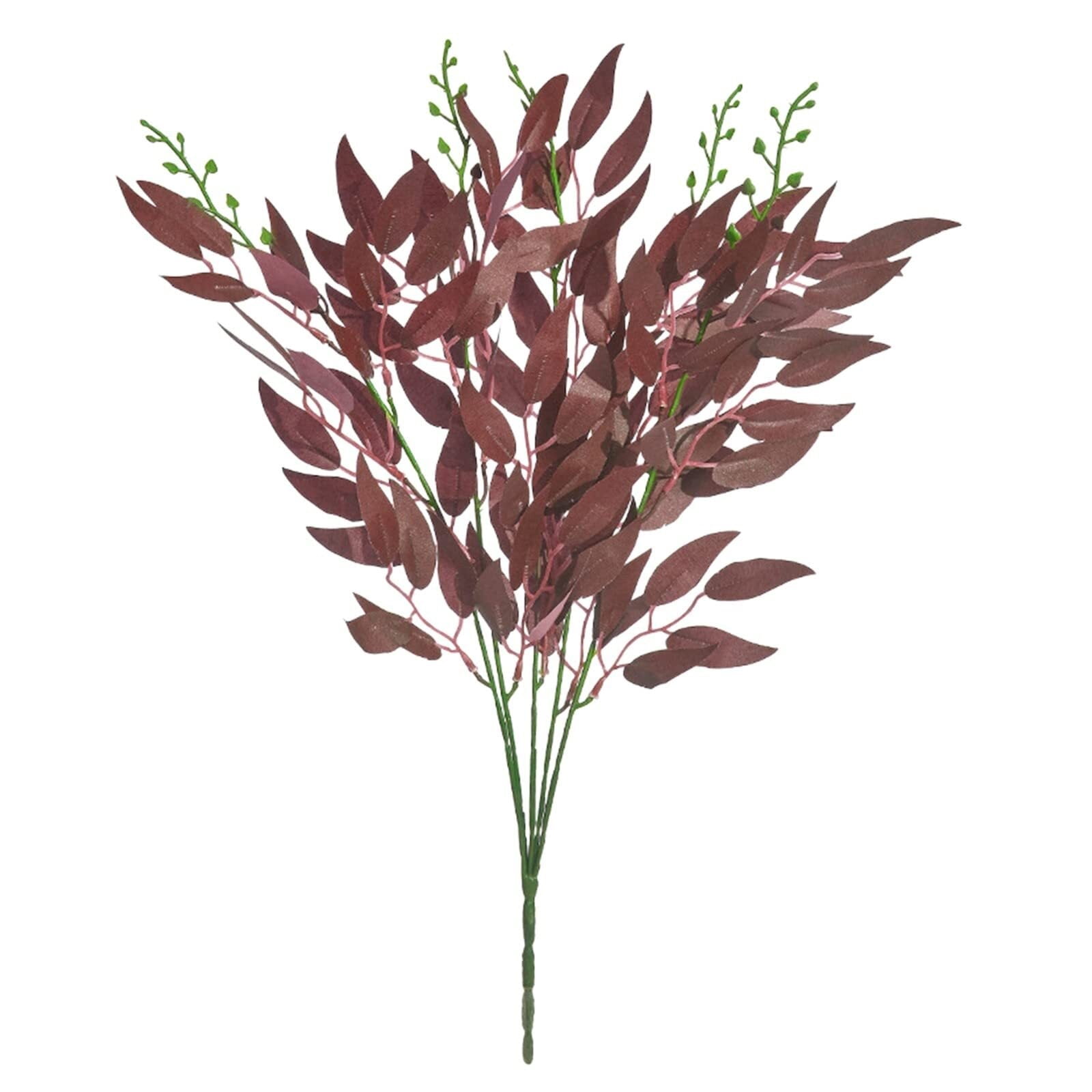 BH-JJSMGS Artificial Flowers Green Plant Myrtle Leaf Fake Flowers ...