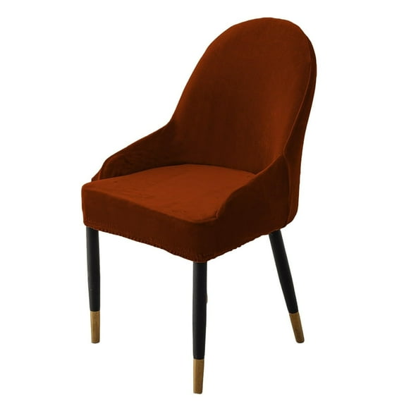 BH-JJSMGS Dining Chair Covers Set of 1/2/4/6,Soft Stretch Curved Back ...