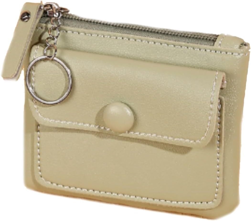BH-JJSMGS Double-Layered Zippered Card Holder Storage Key ID Card ...