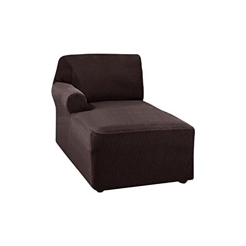 BH-JJSMGS Jacquard Chaise Lounge Cover,Modern Polar Fleece sectional ...