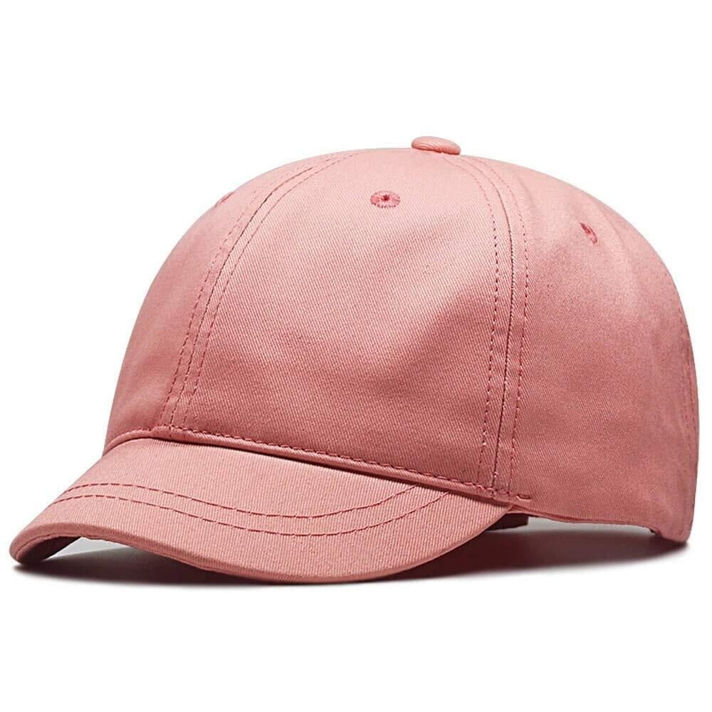 BH-JJSMGS Men Short-Bill Oversize Baseball-Cap - Plain Polo Dad Hat L ...
