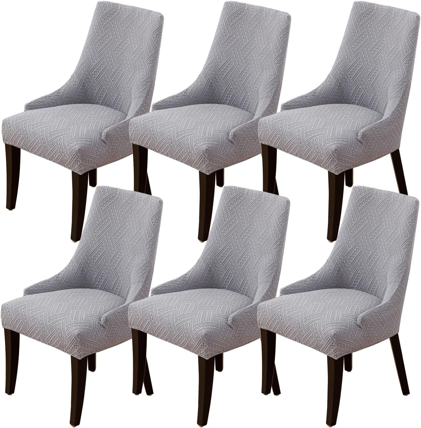 BH-JJSMGS Wingback Side Chair Cover Stretch Dining Chair Covers ...