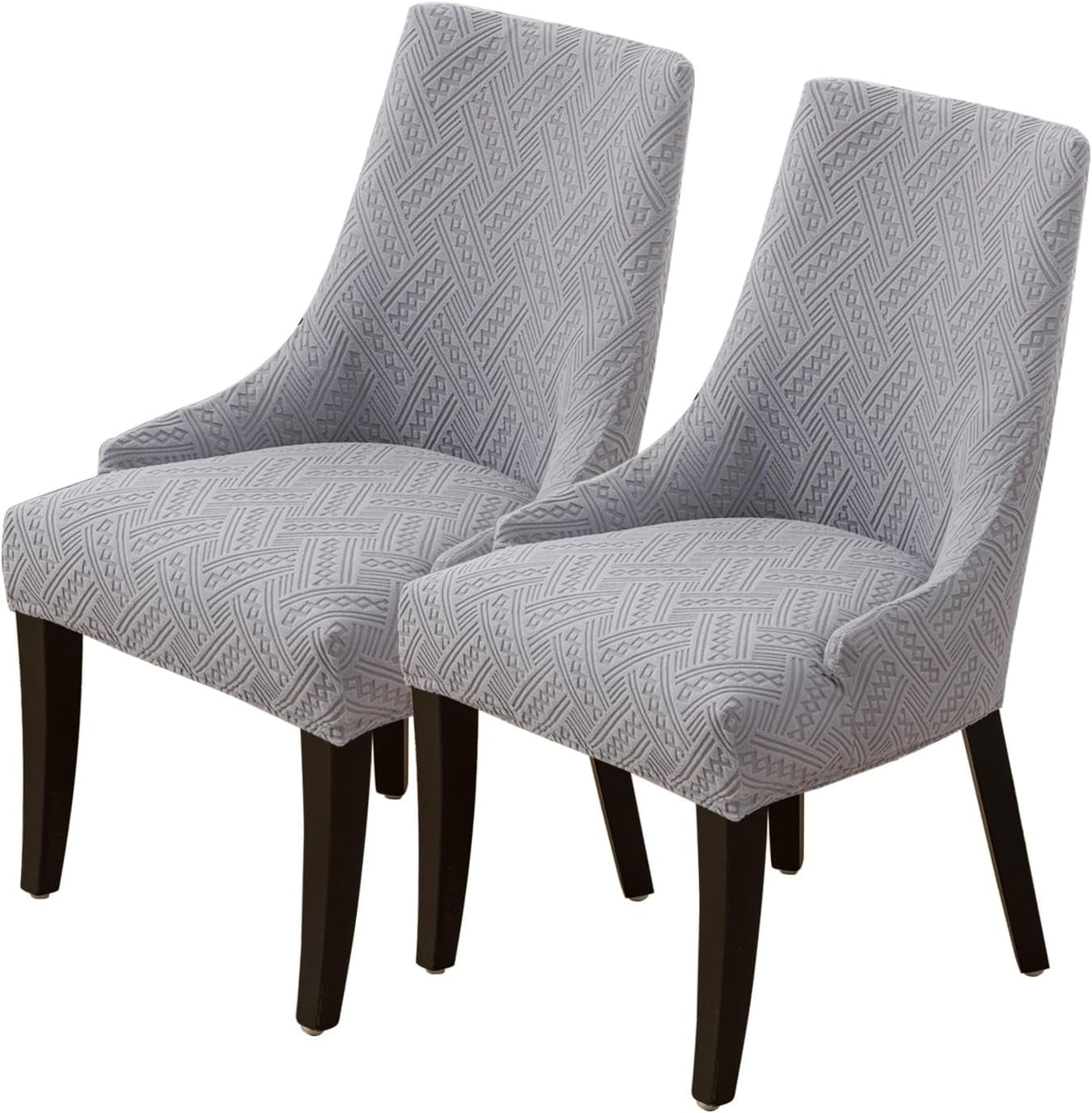 BH-JJSMGS Wingback Side Chair Cover Stretch Dining Chair Covers ...