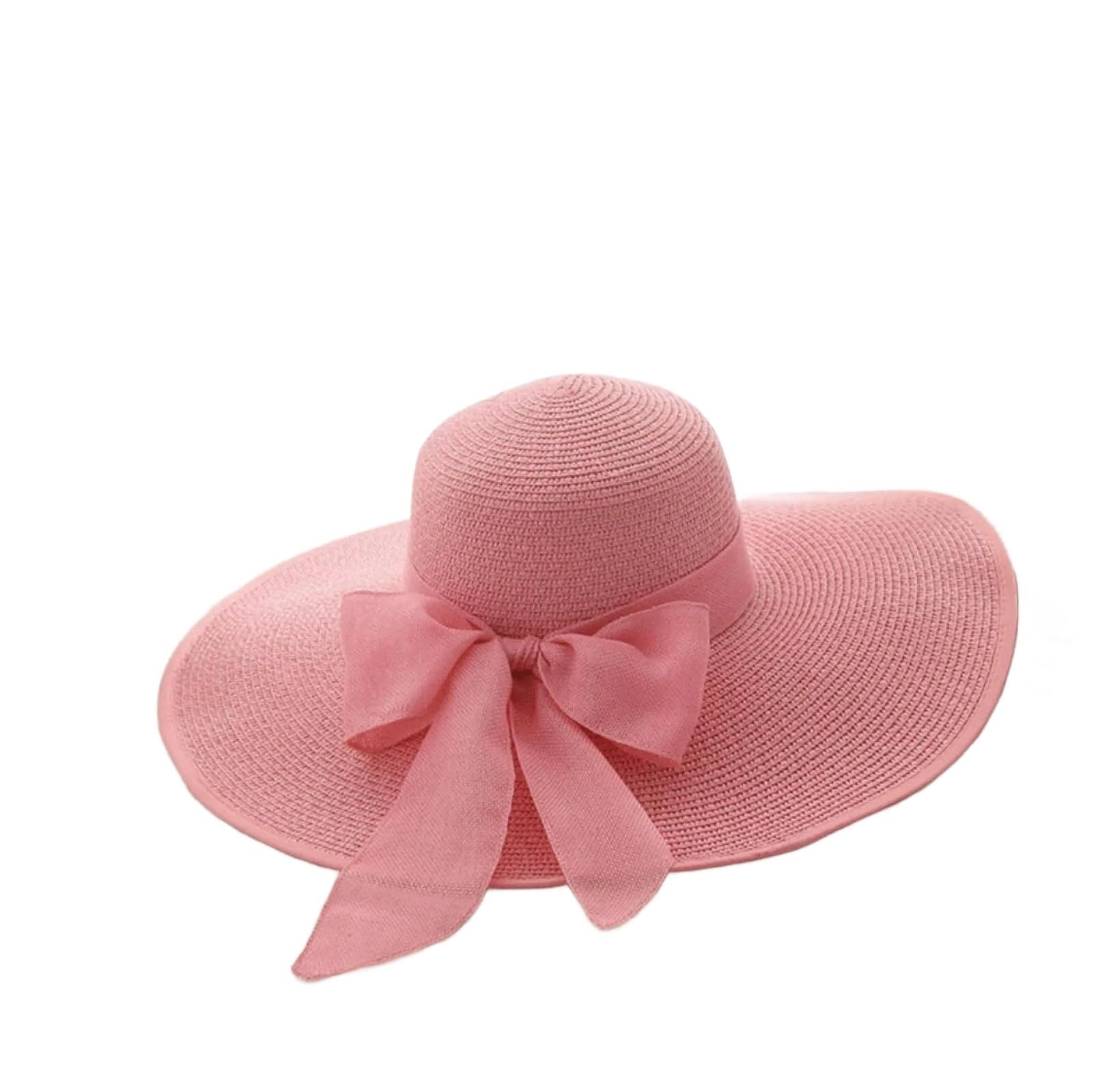 BH-JJSMGS Women's Big Straw Hats, Summer Oversized Brim Sun Hats, Beach ...