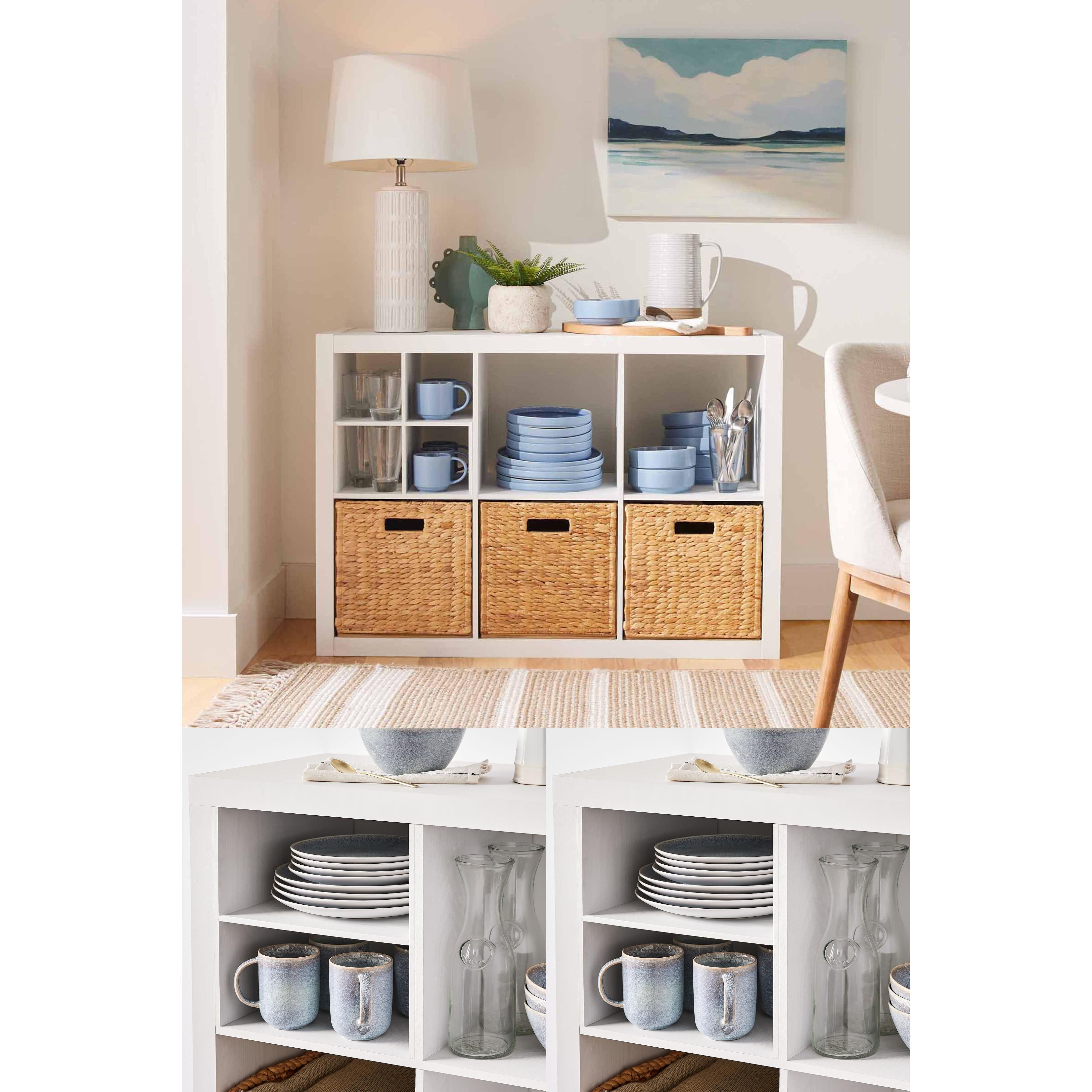 Free Shipping! Better Homes & Gardens 6 Cube Storage with 2 Inserts ...