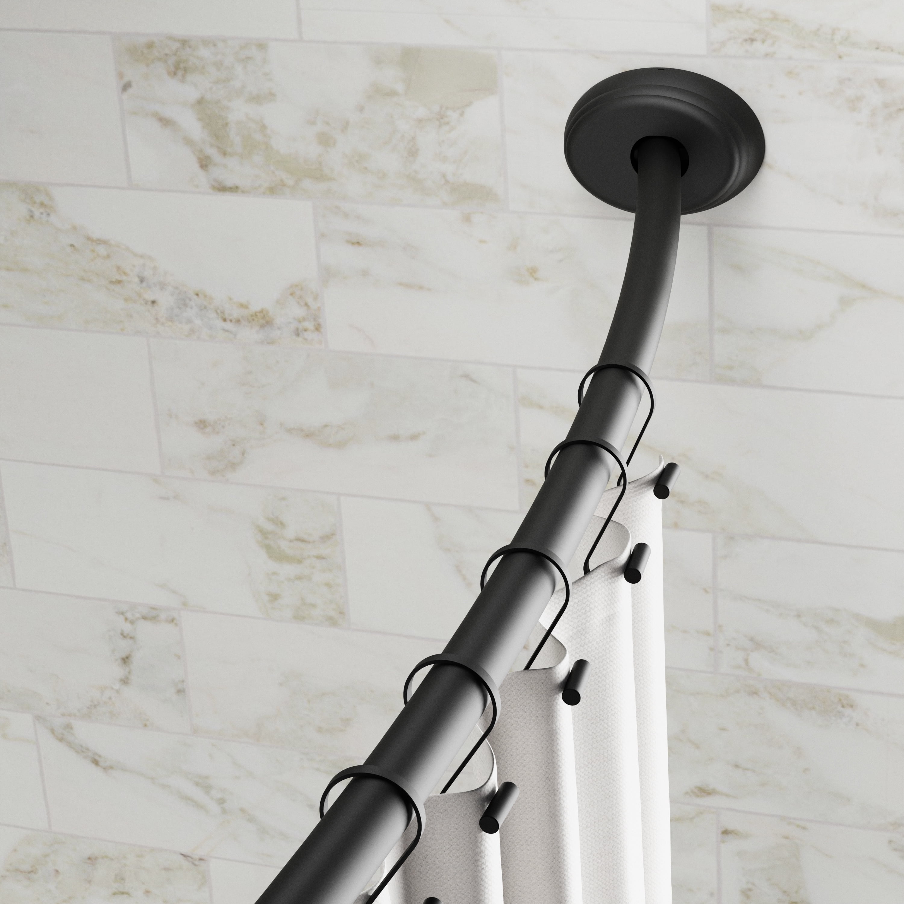 Better Homes & Gardens 50” to 72” Adjustable Tension or Wall-Mount ...