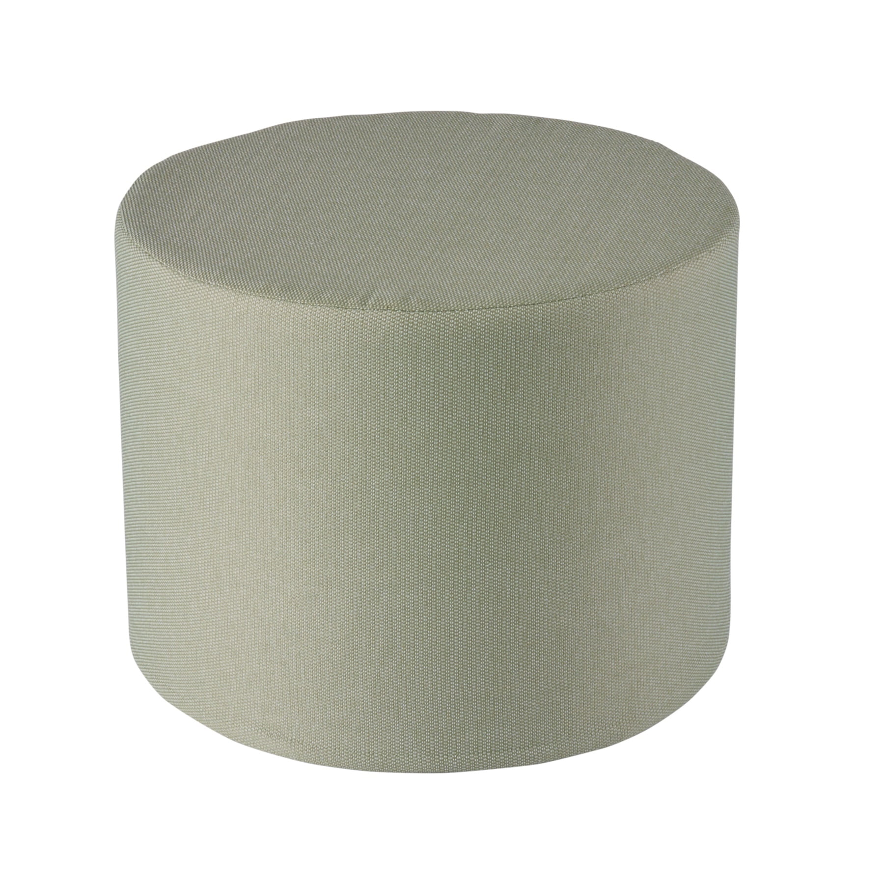 Better Homes & Gardens 20" Round Outdoor Pouf Ottoman, 1-Piece, Green ...