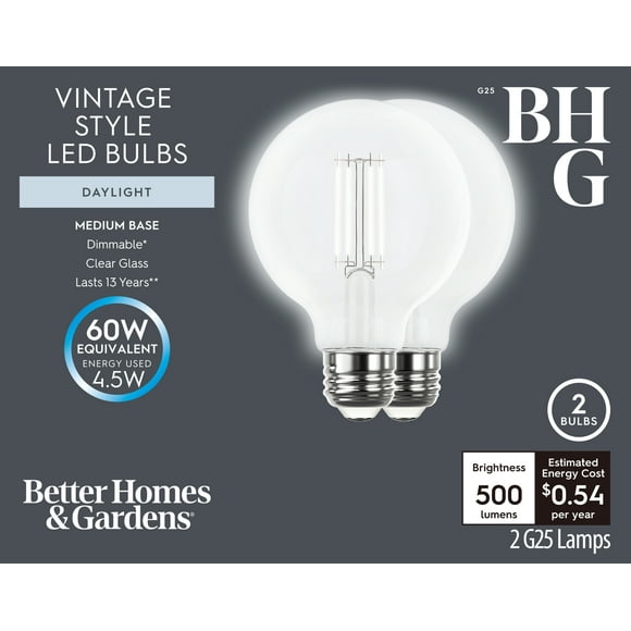 Vanity Light Bulbs
