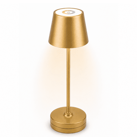 Free Shipping! Better Homes & Gardens Touch Table Lamp Walnut Finish ...