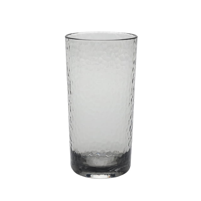 Better Homes & Gardens 16-Ounce Tritan Tall Hammered Tumbler, Smoke ...