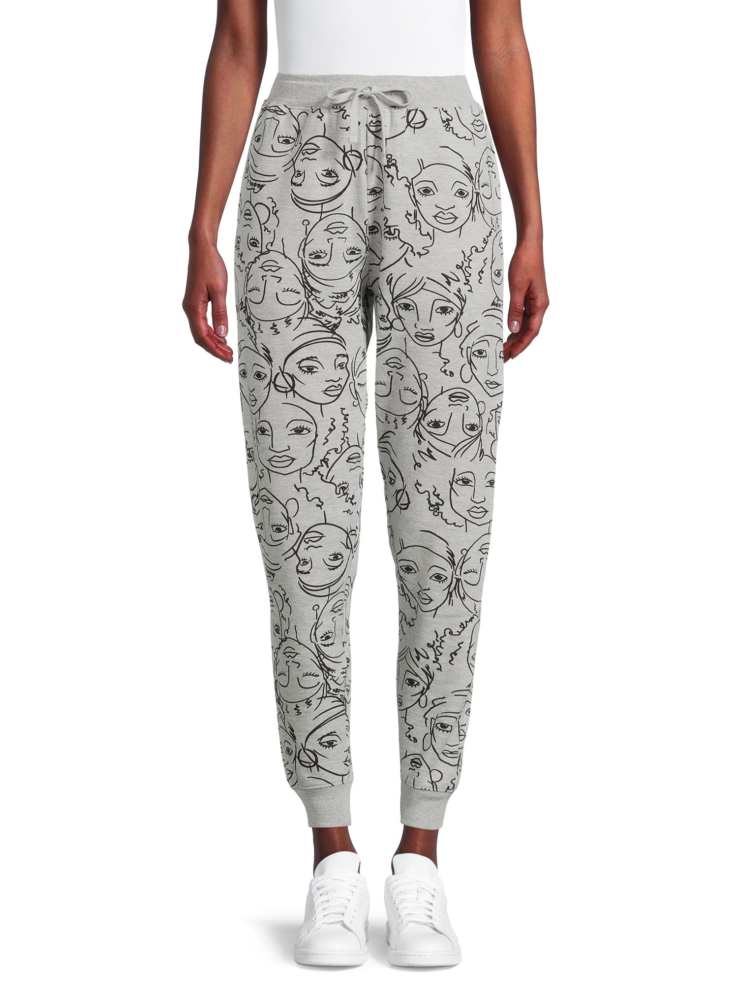 BHM Women Art Juniors Graphic Jogger Pant - Walmart.com
