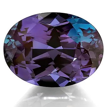 BHOORATNA 3.65 Carat Alexander Stone Oval Shape Alexandrite Gemstone ...