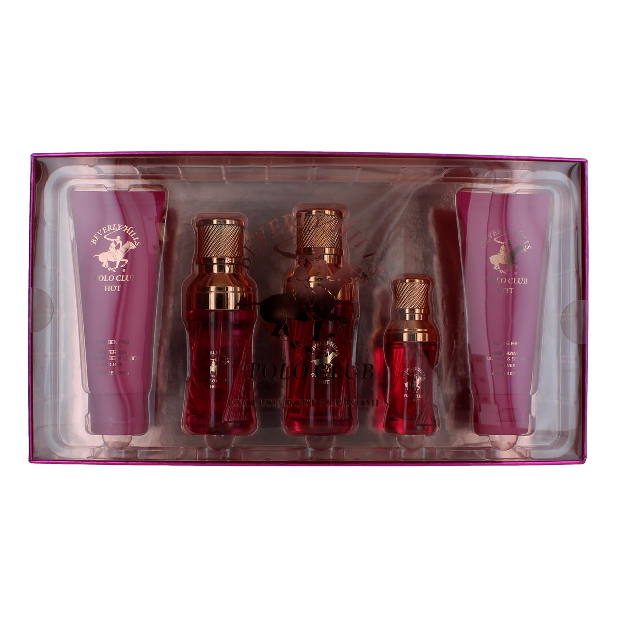BHPC Hot by Beverly Hills Polo Club, 5 Piece Gift Set for Women ...