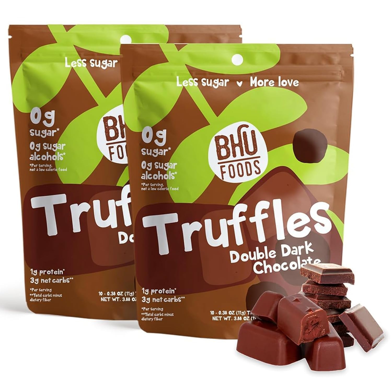 BHU FOODS Bombs, Organic, Vegan, Low Carb Sugar , Decadent Candy made ...