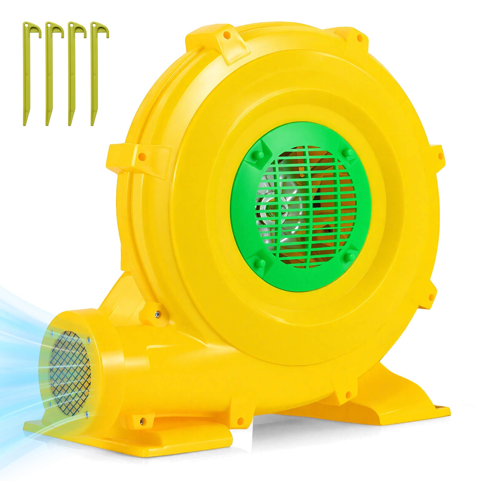 BHUIK 780W Air Blower 1 HP Electric Air Pump Fan, 1880 Pa Inflatable ...