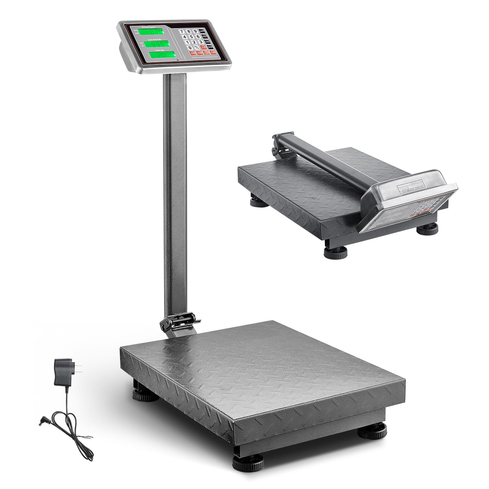 BHUIK Computing Digital Platform Scale, 660 lbs Load, 0.1 lbs Accuracy ...