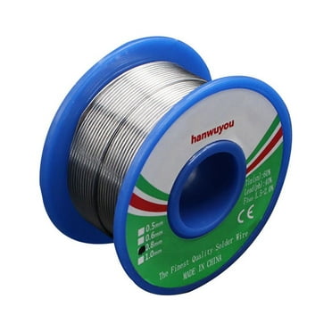 Lead-free rosin core solder for wire soldering and wiring, 0.8mm 50G ...