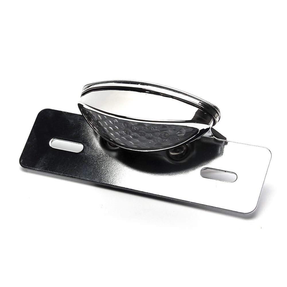 BHYShop LED Motorcycle Quad ATV Brake Running License Plate Mount ...